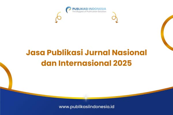 Jasa Publikasi Jurnal Nasional & Internasional September 2025